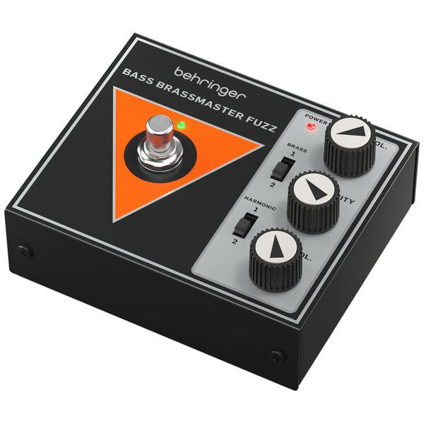 Педаль эффектов/примочка для бас гитары Behringer BASS BRASSMASTER FUZZ