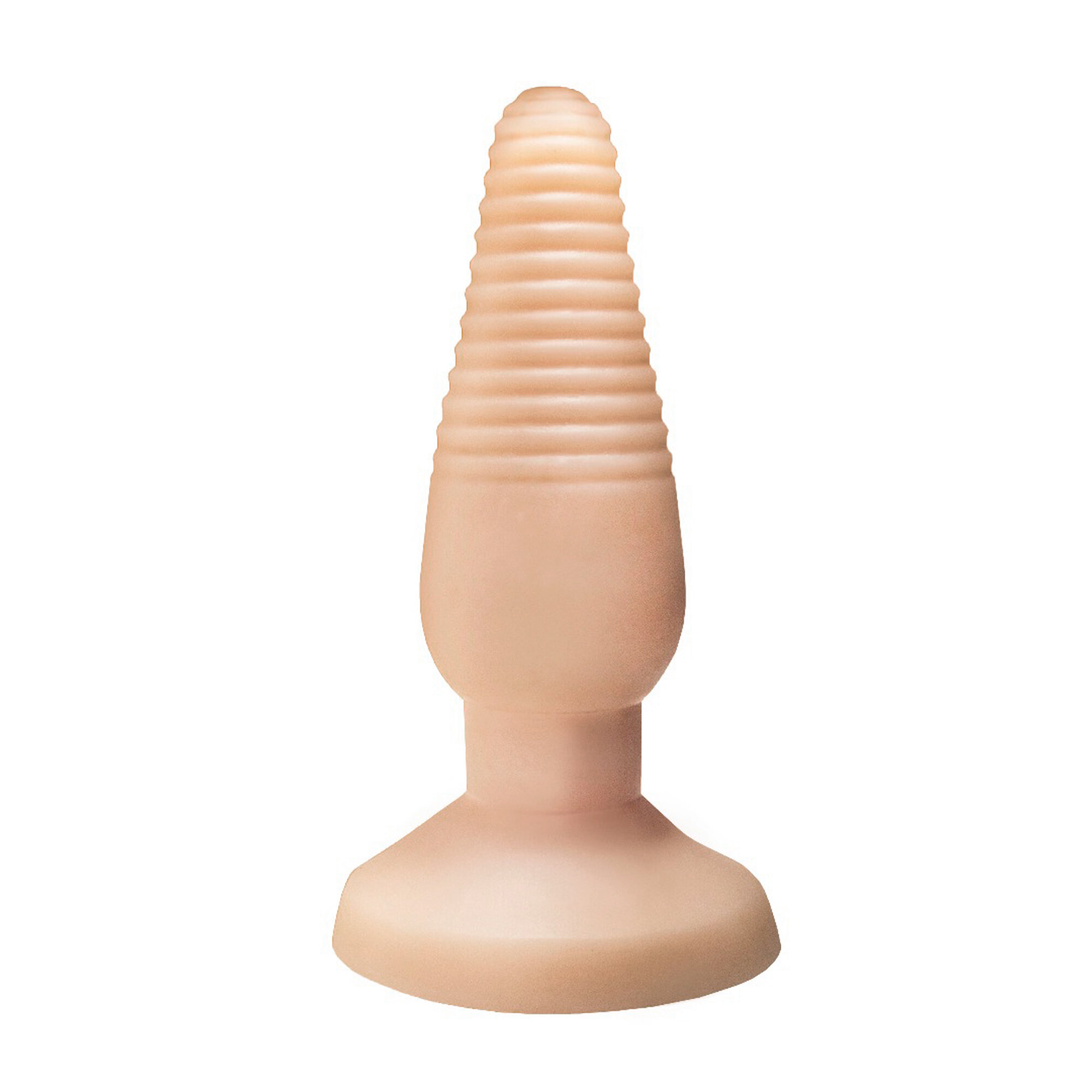 LOVETOY (А-Полимер) Анальная пробка (4*6600) 14 см, телесный