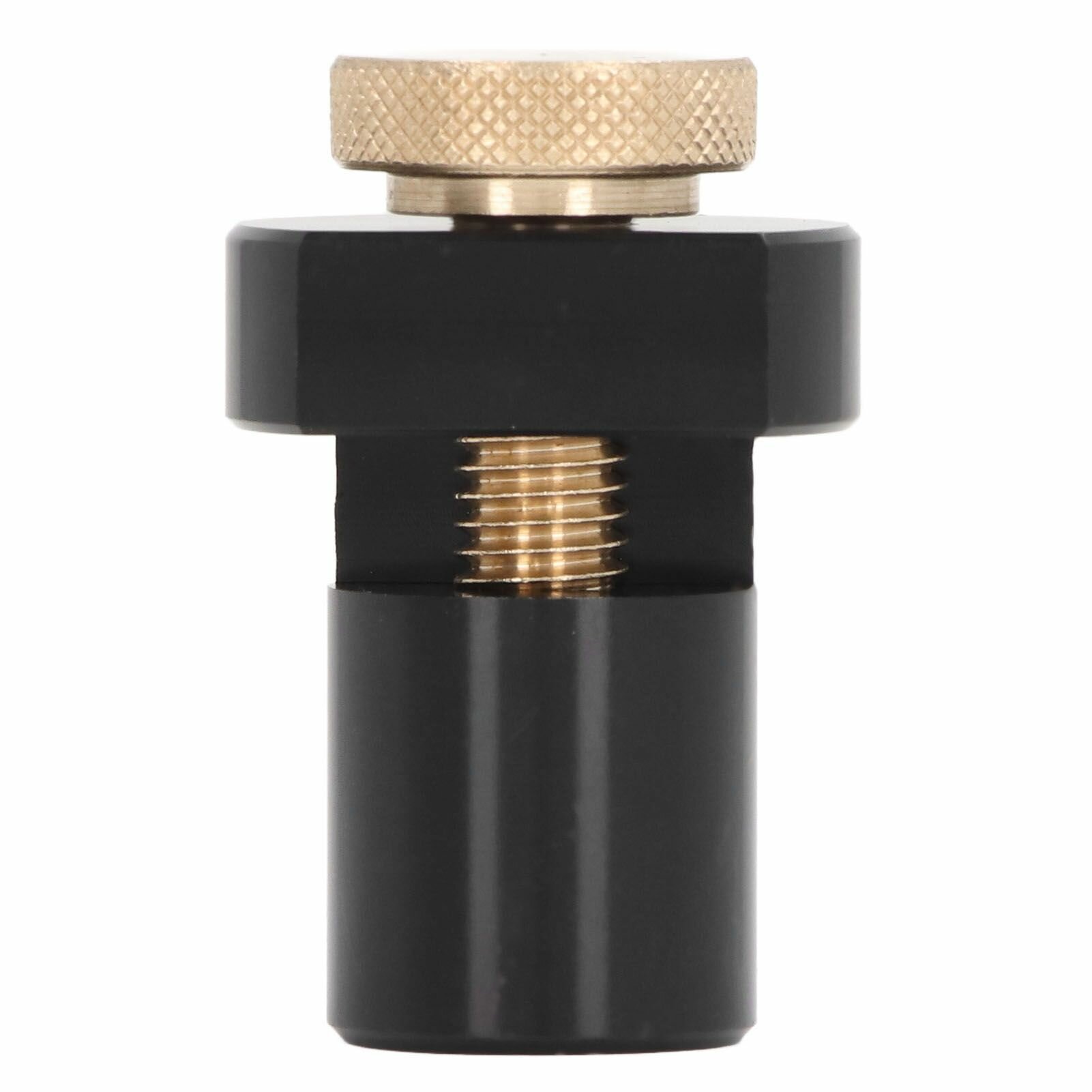 19 мм верстачный упор с винтом-барашком из алюминиевого сплава для столярного стола, нескользящий ограничительный блок для верстака, черный