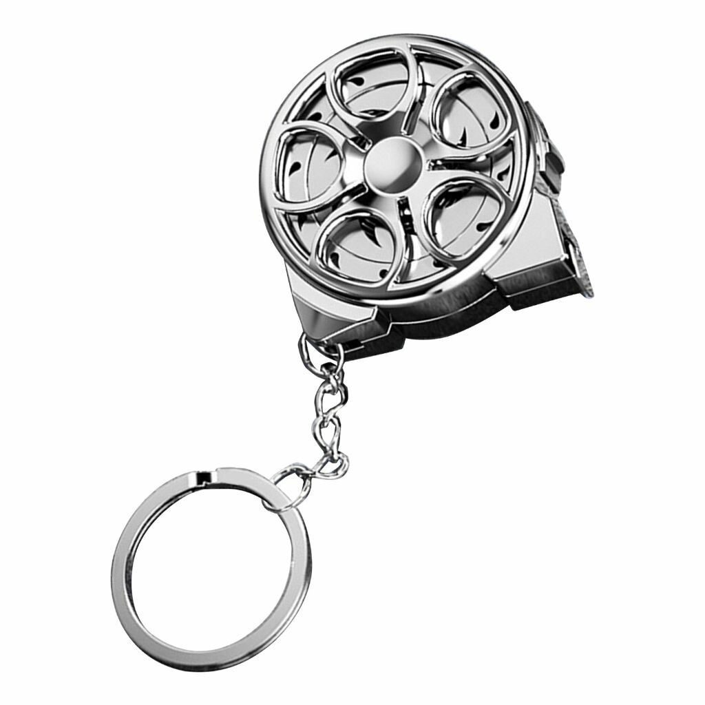 Мини рулетка из нержавеющей стали 2 м, карманная портативная рулетка-брелок с ABS корпусом и водонепроницаемой конструкцией, компактная 40x40x17 мм для дома, мастерской и ремонта