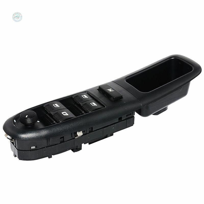 Блок управления стеклоподъемниками Peugeot 406 1995-2006, модуль двери водителя с кнопками, оригинальная запчасть 6554. CF