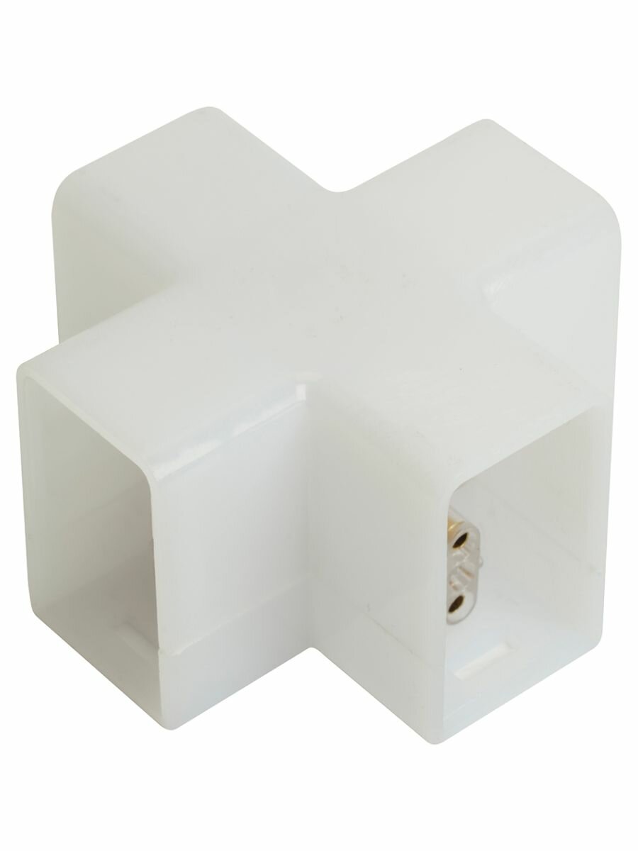 Коннектор X-образный для соединения светодиодных светильников серии AL5058 Feron LD5058X 51733