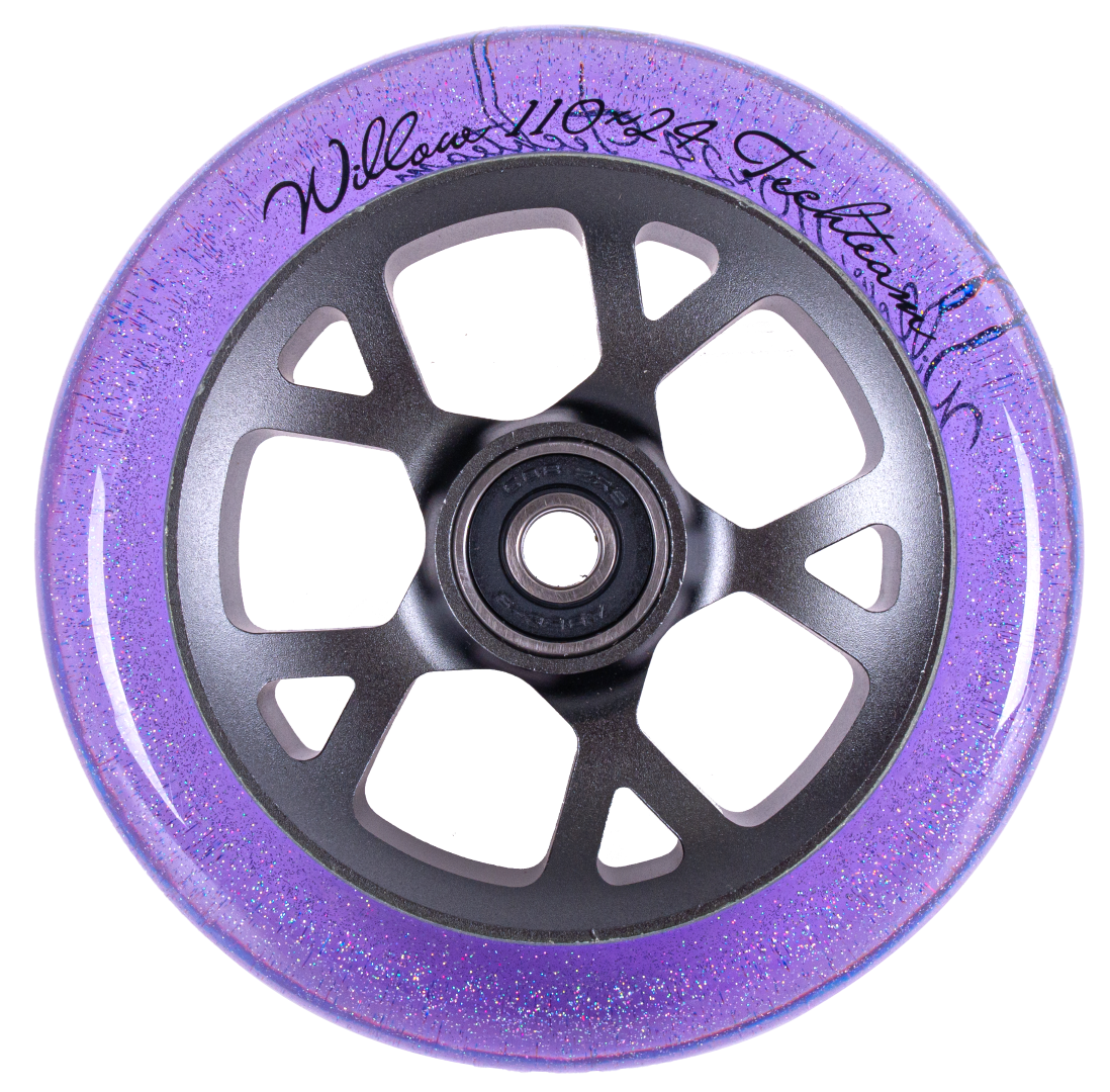 Колесо для трюкового самоката Tech Team TT 110 мм. Willow Purple (Grey/Purple)