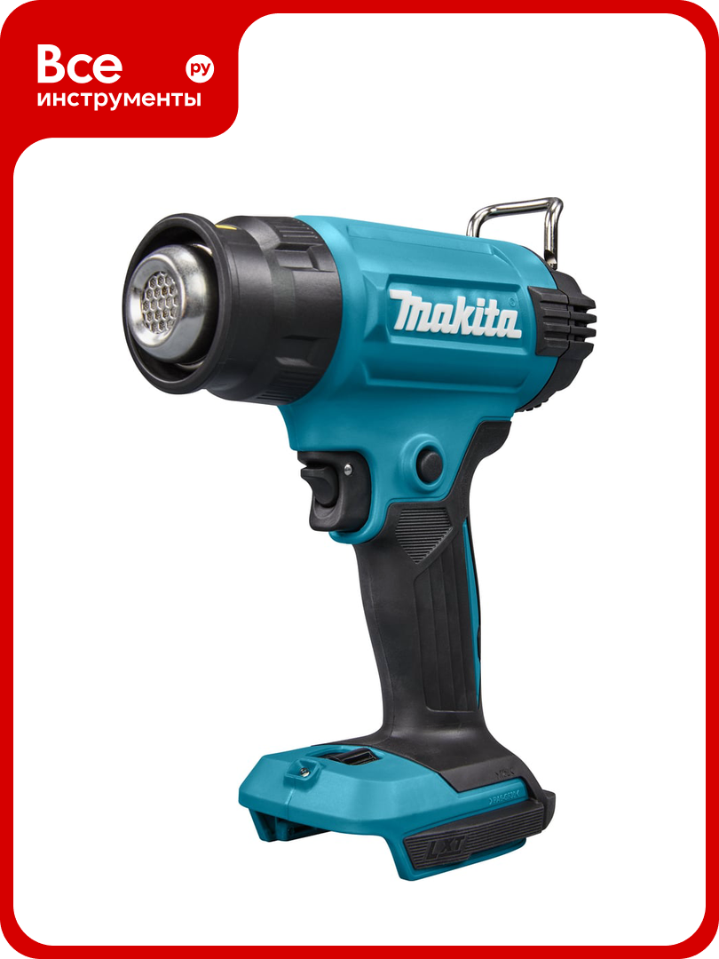 Аккумуляторный тепловой пистолет-фен Makita LXT 18В DHG181ZK, 18 В, непрерывного использования