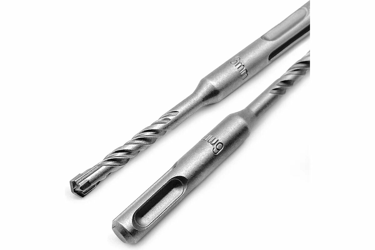 KREPFIELD Бур по бетону твердосплавный SDS-plus 6x110/50 мм, 1 шт, для перфораторов