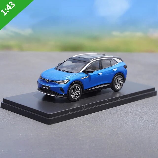 1:43 ID.4 CROZZ ID4 SUV литой автомобиль и игрушечные машинки модель автомобиля миниатюрная масштабная модель автомобиля для детей