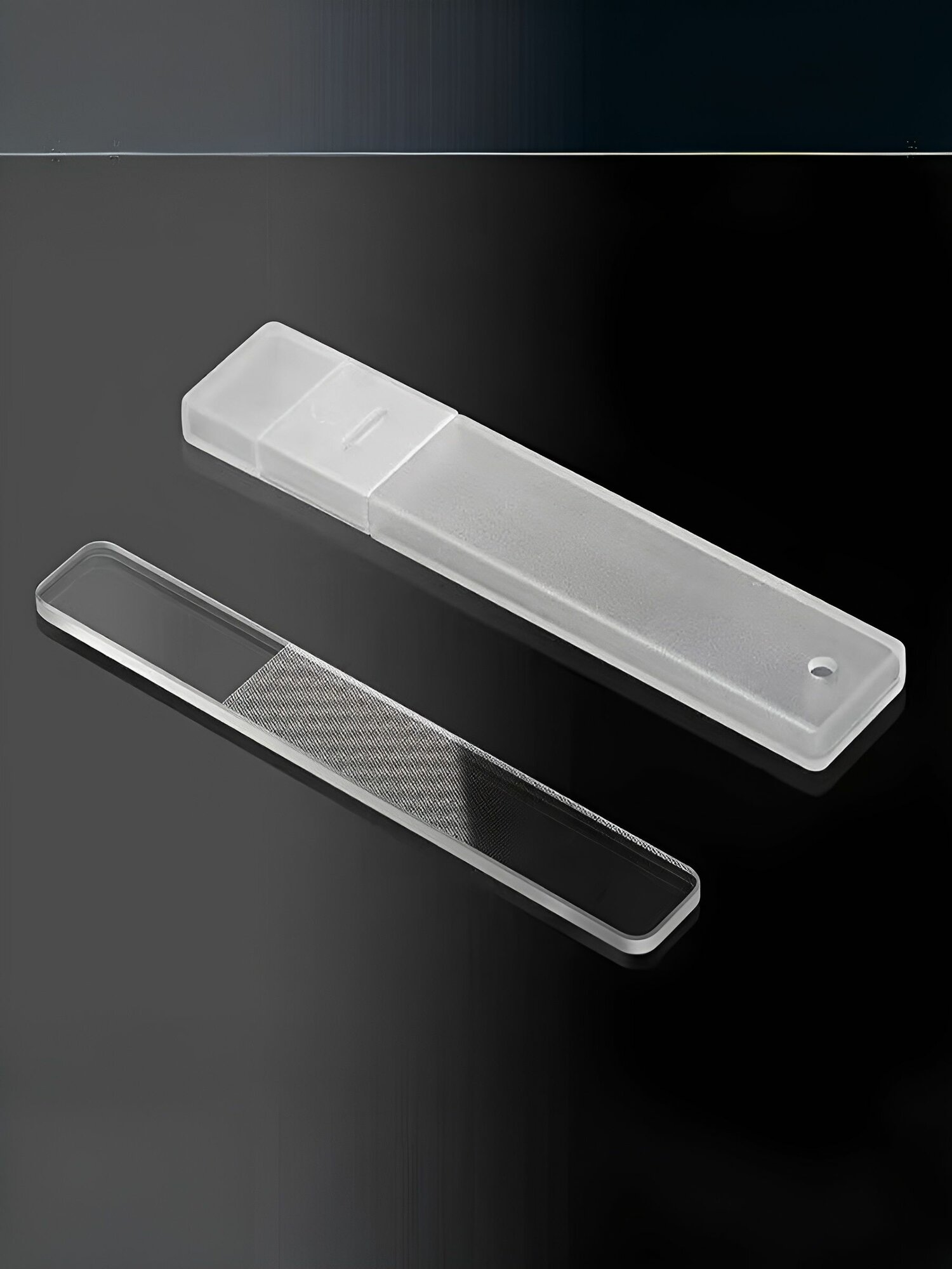 Пилка для ногтей, Пилочка для полировки ногтей стеклянная, Нано стекло