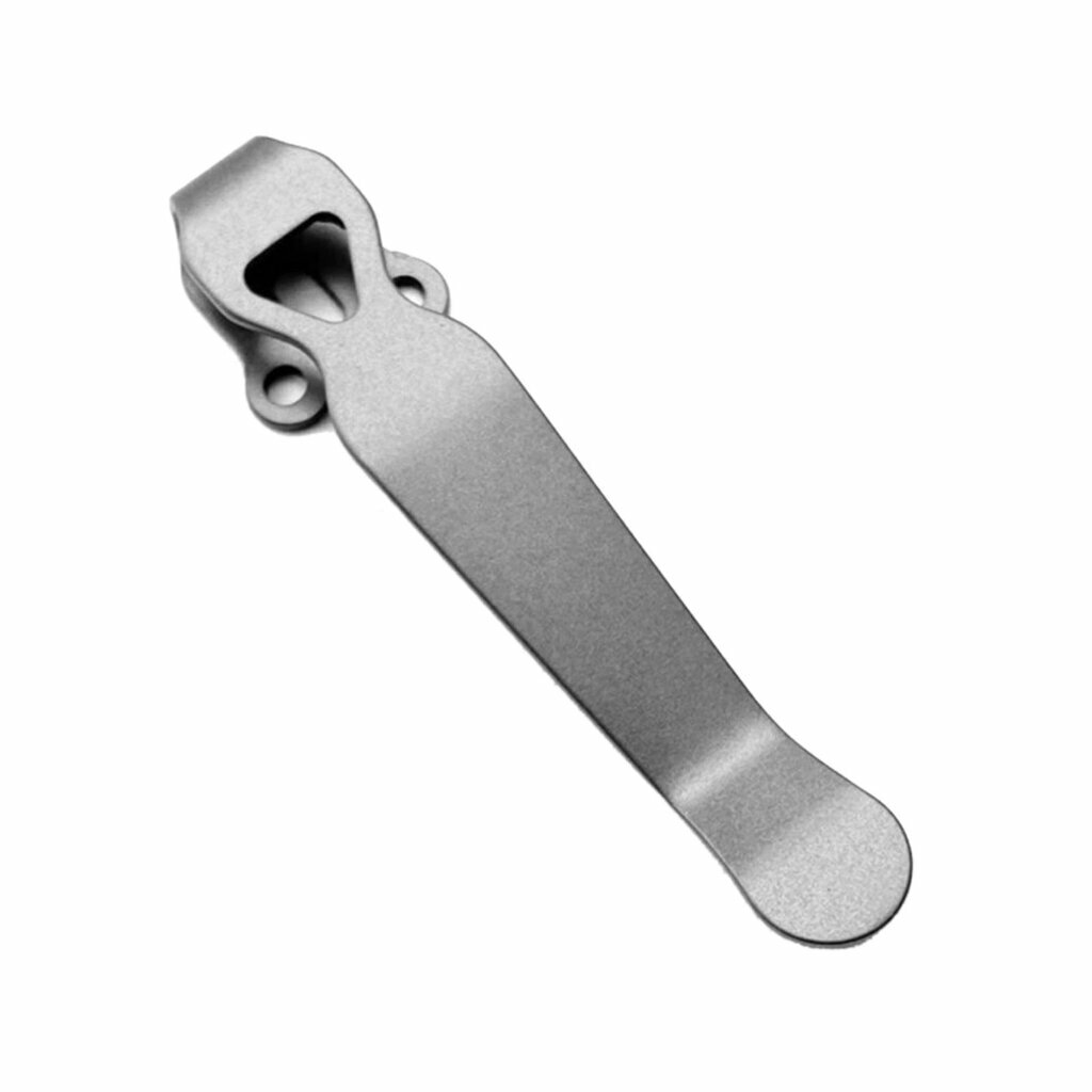 Задняя клипса-бабочка, Титановая клипса для ножа-Мойка камня