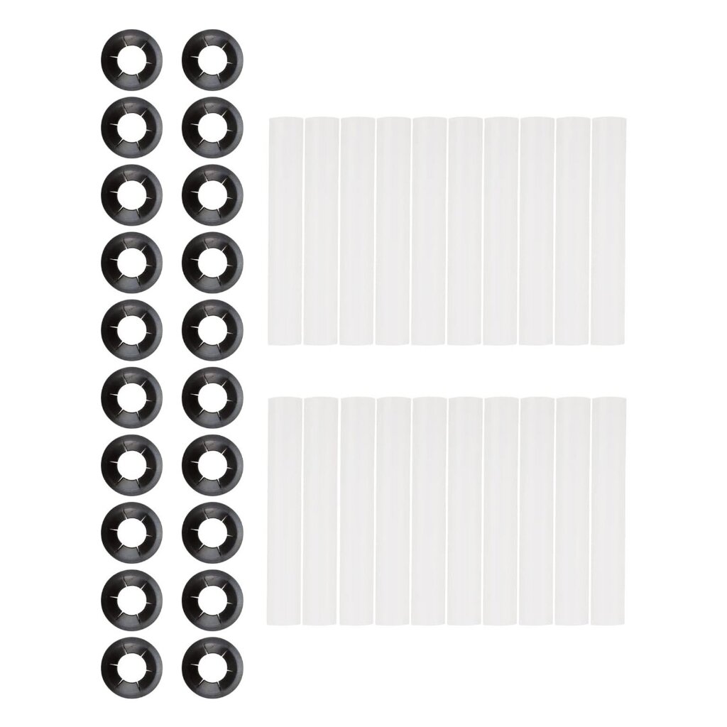 20pcs Garage Door Rollers Precisions Roller for Enhanced Stability Noise Control