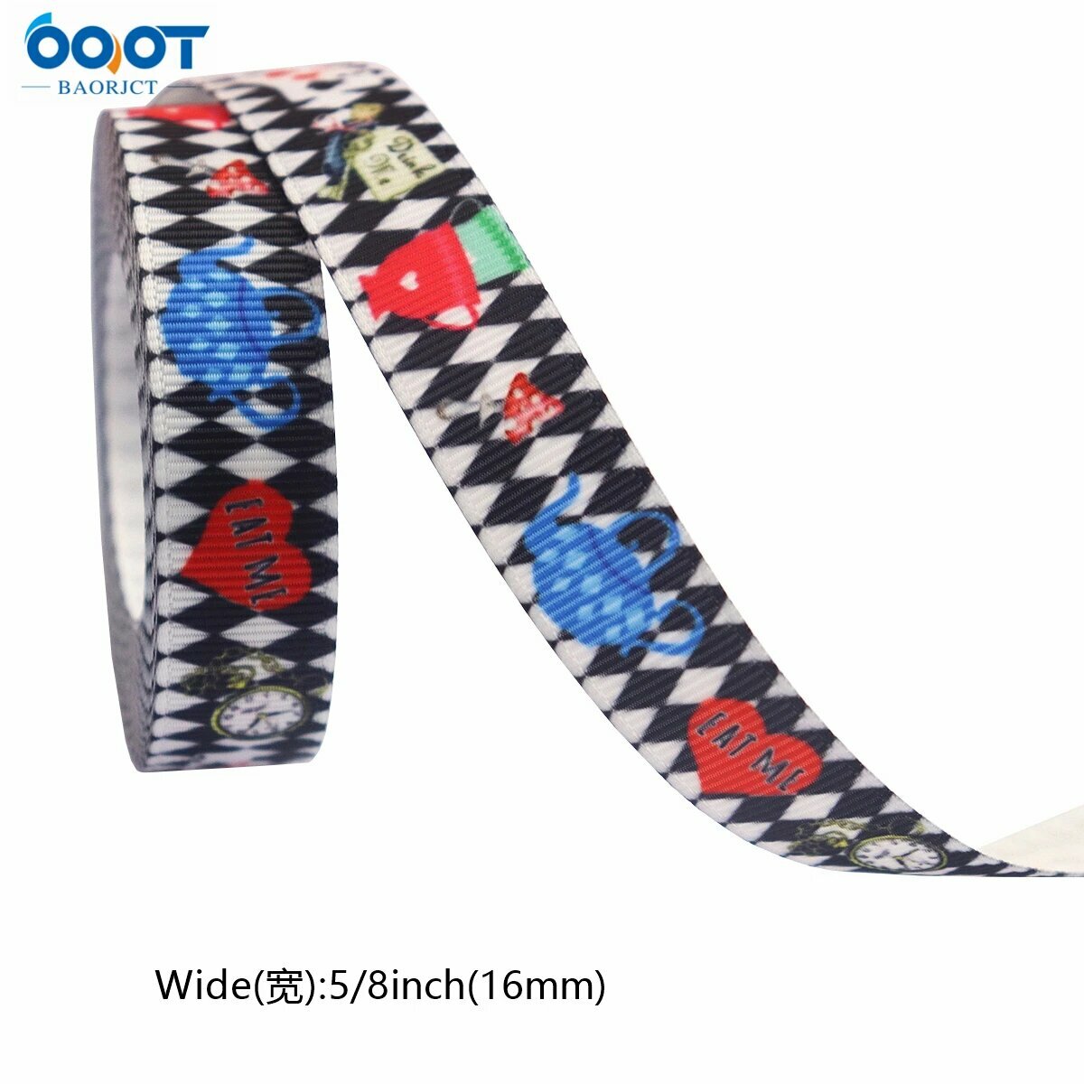 Репсовые ленты с кленовым листом 10 мм, 10 ярдов, полиэстер, для рукоделия Античный латунь