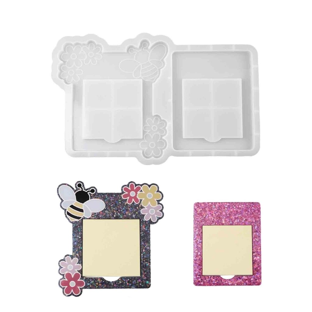 Сделай сам кристаллическую эпоксидную смолу post-it sticker board mold-пчелиная форма