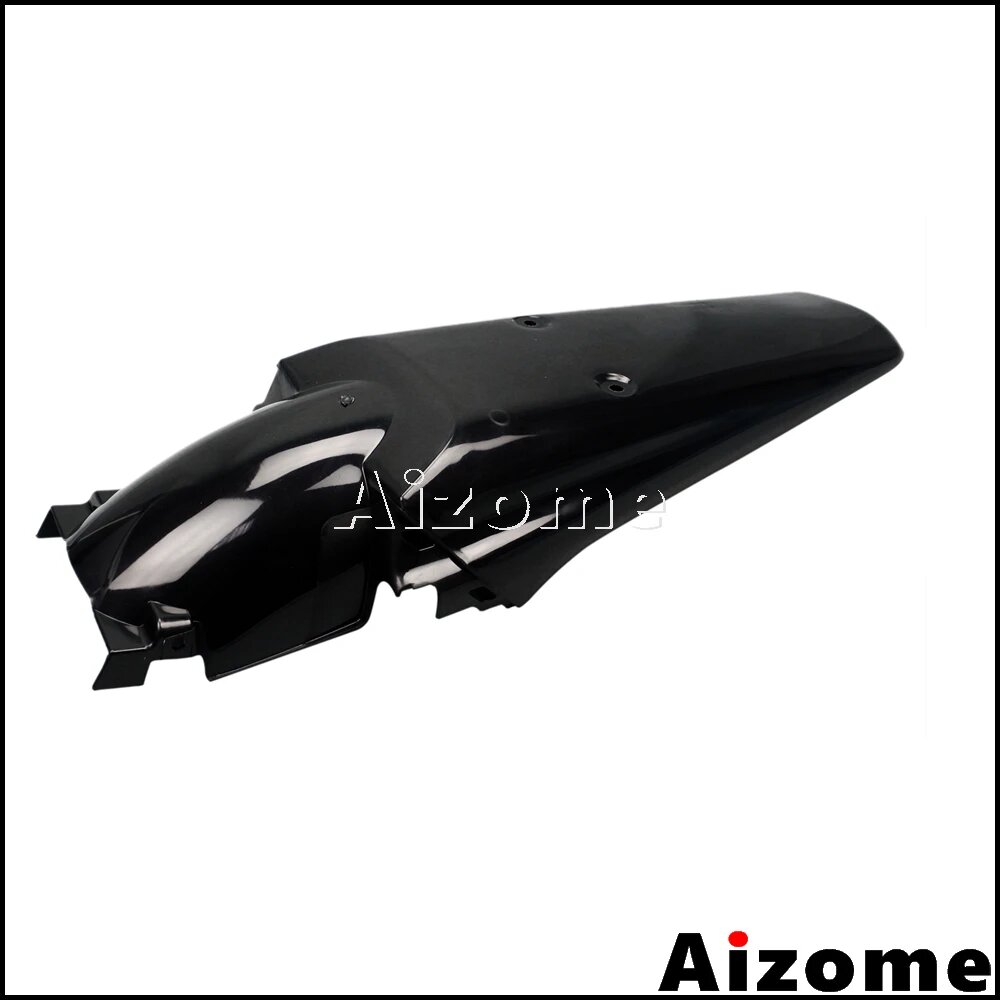Универсальный Белый эндуро задний брызговик для Honda CR XR CRF 100 150 200 230 250 350 400 450 500 600 внедорожный велосипед мотокросс крыло Черный, черный