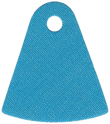 Mini Doll, Cape Cloth, Friends, Tapered with Curved Bottom and Small Top Hole, 28907 Dark Azure U