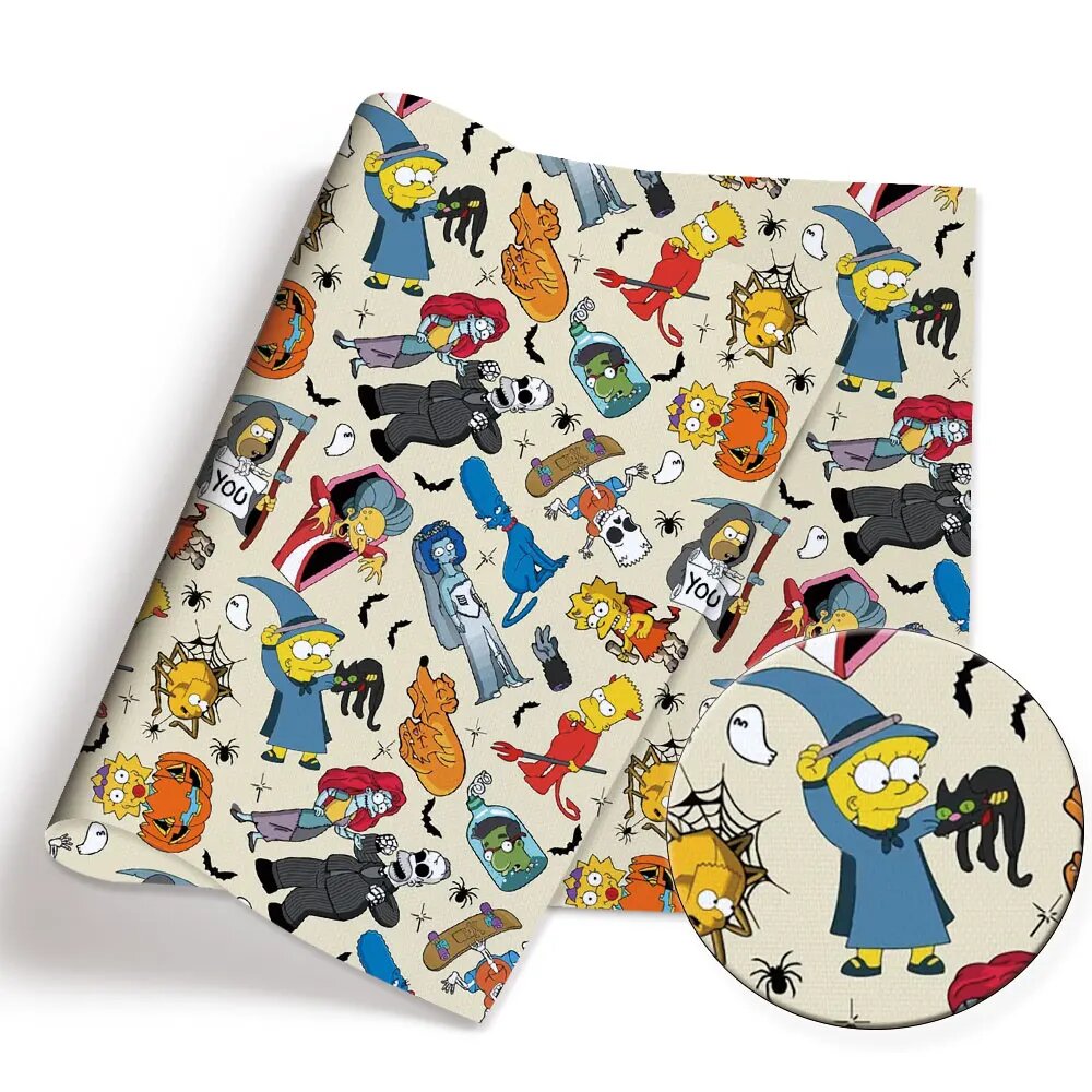BEAST KINGDOM хлопковая ткань с мультяшным принтом 140x50 см 100 cotton, 41562