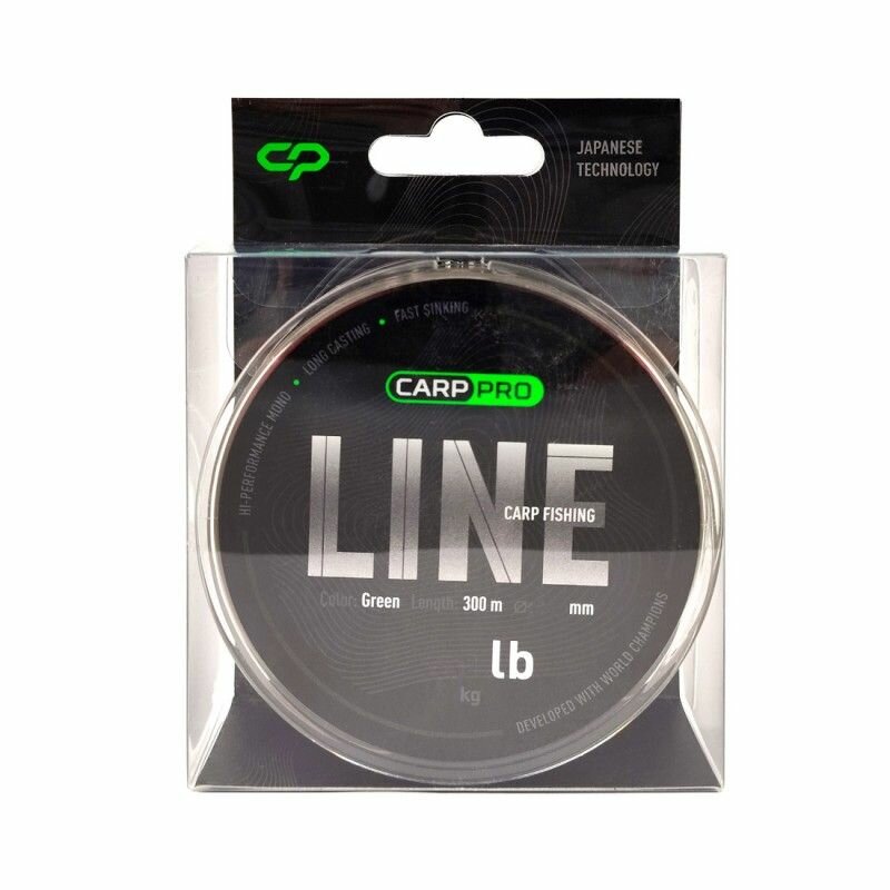 CARP PRO Леска Green 300м 0,309мм