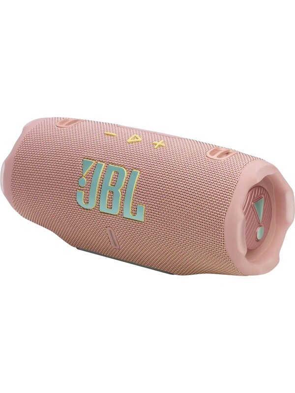 Колонка портативная JBL Charge 6, 45Вт, розовый (jblcharge6pink)