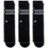 Носки Stance НОСКИ STANCE BASIC 3 PACK CREW, размер L, black/black/black