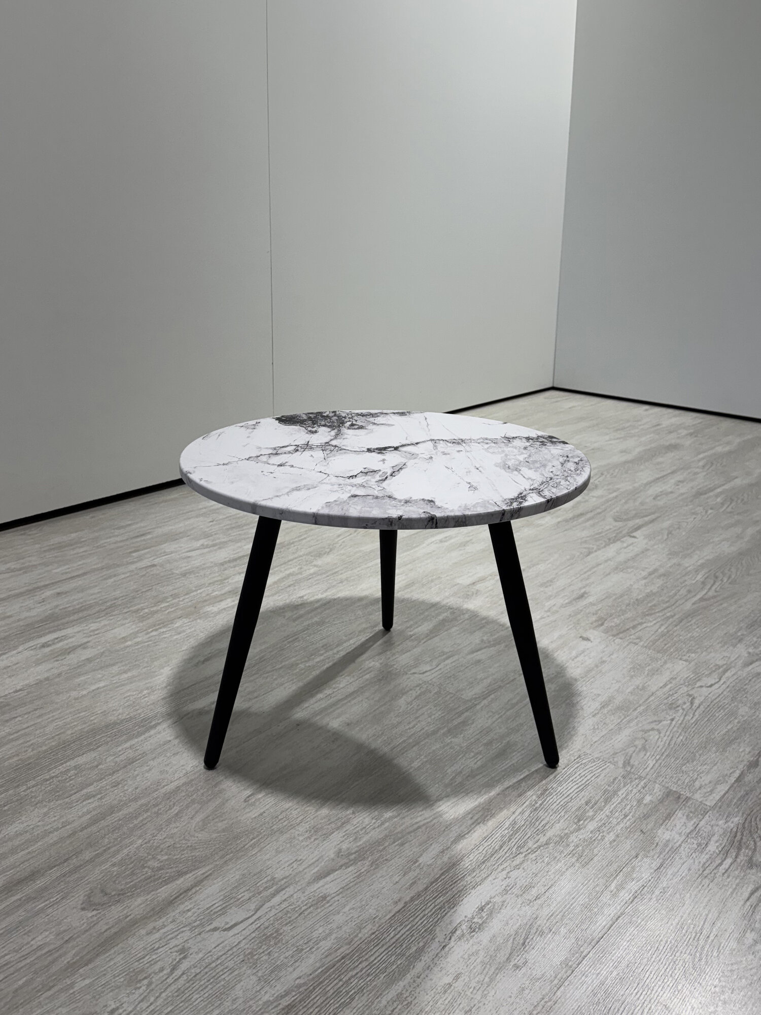 Стол журнальный круглый дизайнерский лофт THETABLE•RU 60х16 7.4/8.1-3