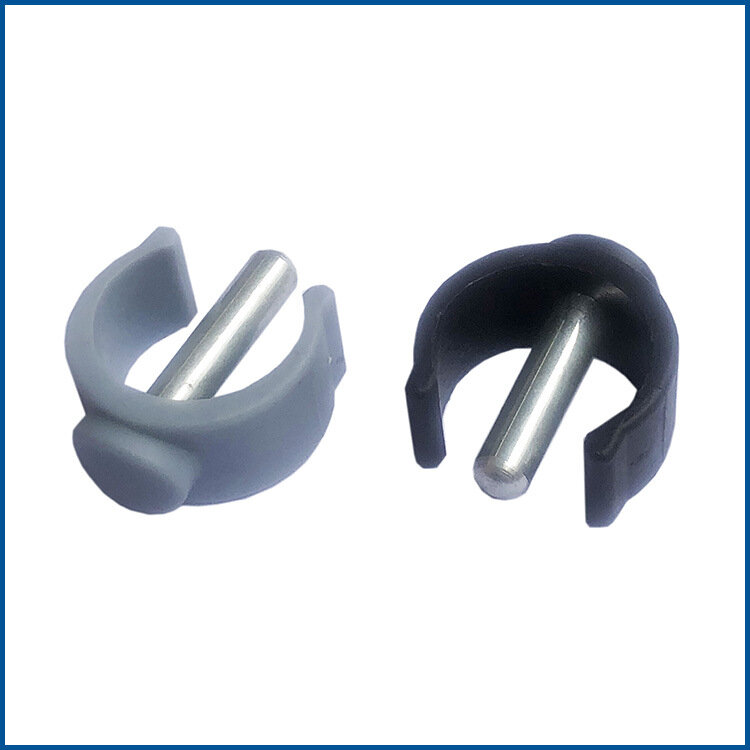 Фиксатор, запчасть для тростей, универсальный, труба 22 мм, серый