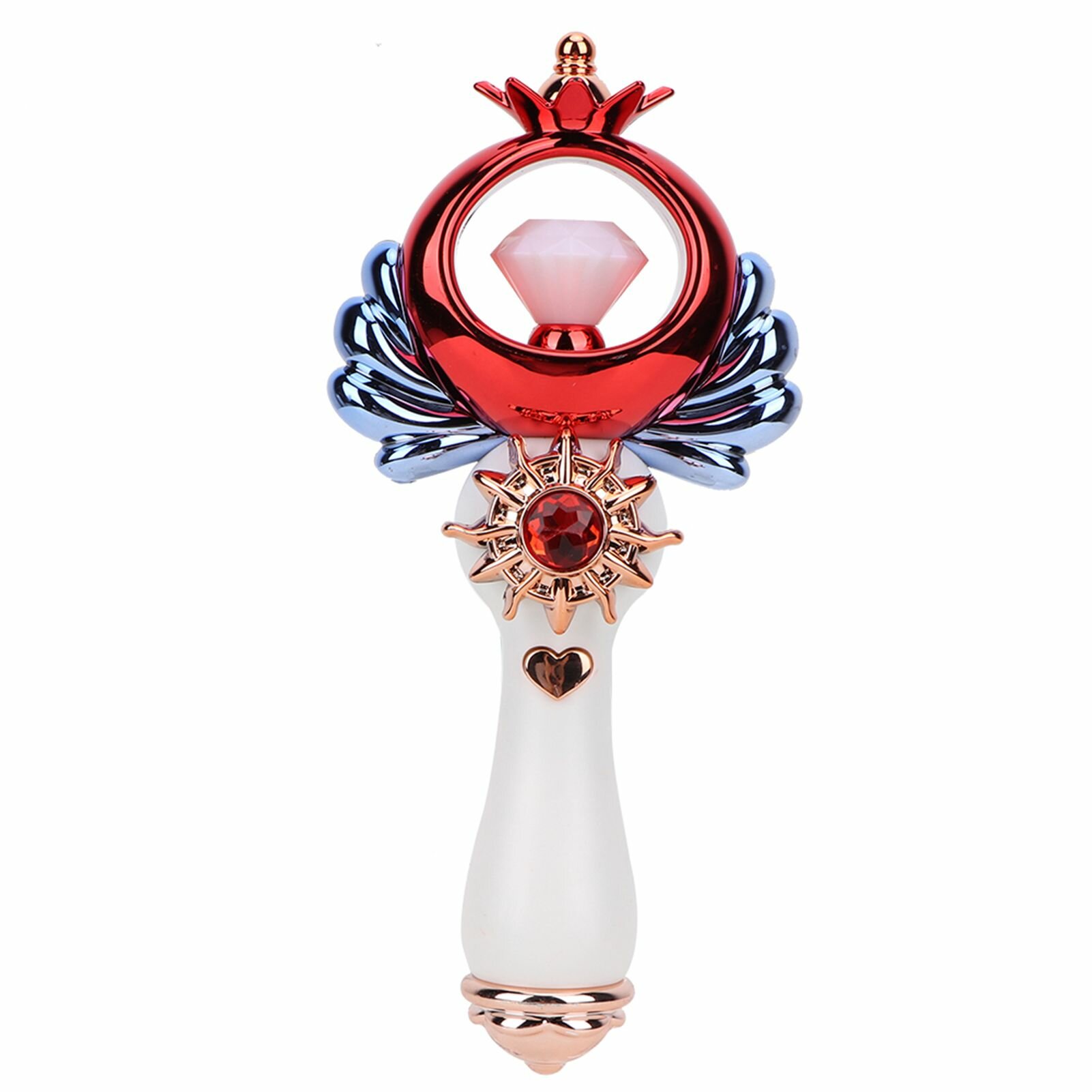 Волшебная палочка принцессы, электрическая музыкальная светящаяся палочка, мигающая детская игрушка для девочек в подарок с 7 меняющимися цветами и 5 музыкальными режимами