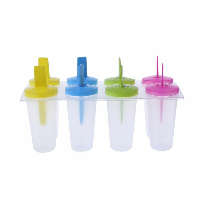 Новинка для приготовления Фруктового Мороженого Лоток-Сковорода Кухонная для Замороженных 8-Элементных Леденцов Ice Cre