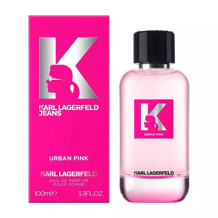 Karl Lagerfeld Jeans Urban Pink 100 мл, Парфюмерная вода женская