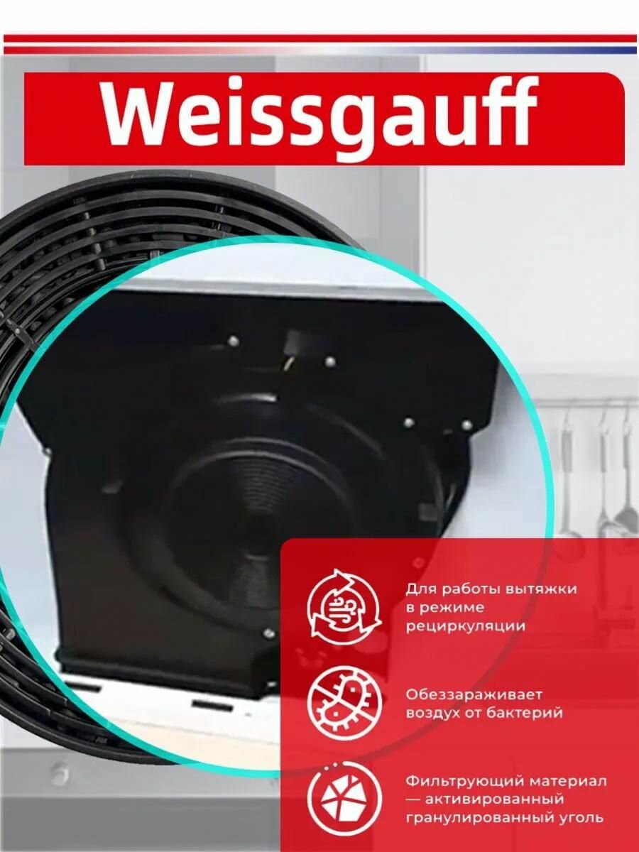 Применяемый Weissgauff TEL 500 EB TEL 500 EW TEL 500X Угольный фильтр 2 шт.