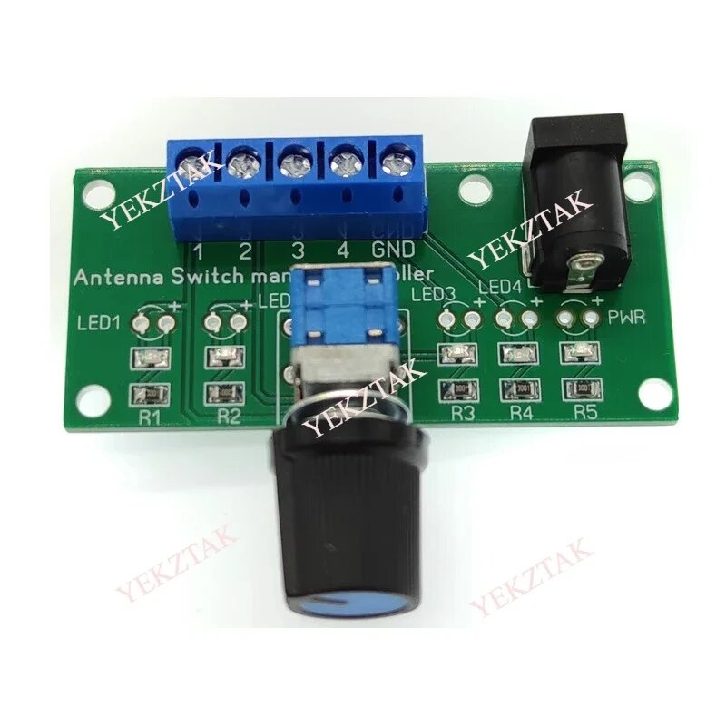 Коаксиальный антенный переключатель 4:1 SO-239 manual controller v2