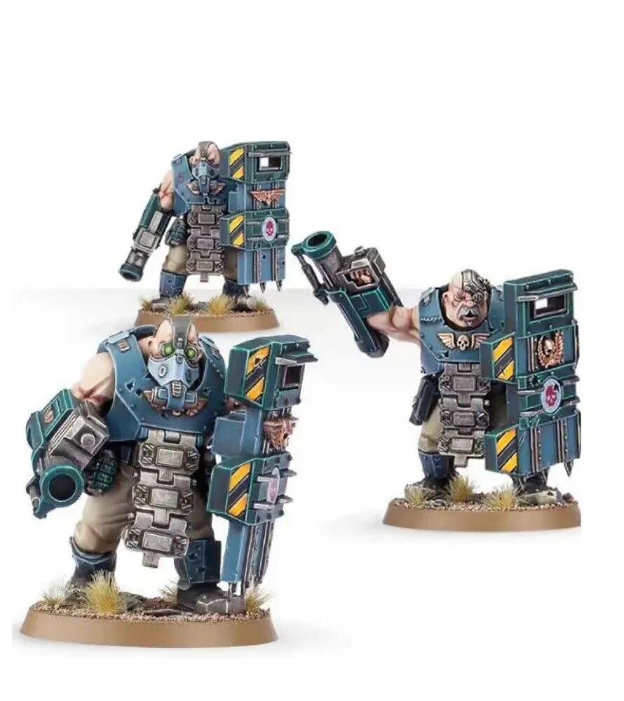 Смола вархаммер 40000 миниатюра Warhammer 40000 Bullgryns миниатюры днд Фигурка для настольной игры