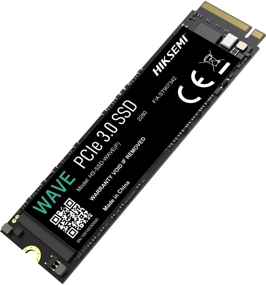 Твердотельный накопитель SSD 128Gb Hikvision HS-SSD-WAVE(P), M.2