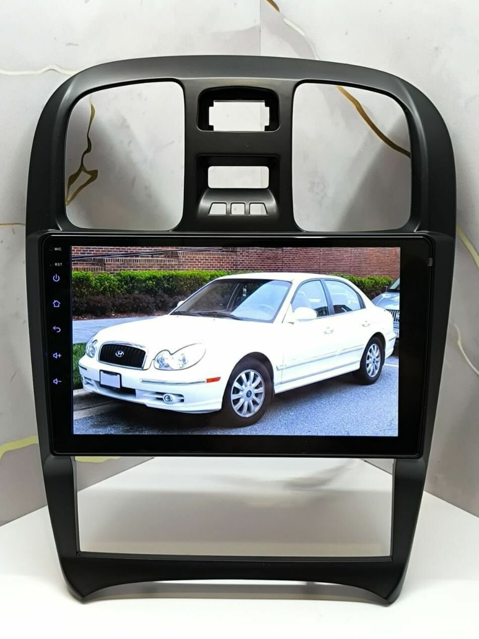 Магнитола Хендай Соната Тагаз, андроид 2Gb+32Gb 9 дюймов, 4 ядра 1.5 МГц, IPS экран с разрешением 1280*720 / штатная магнитола Hyundai Sonata EF (Tagaz) 2001-2010