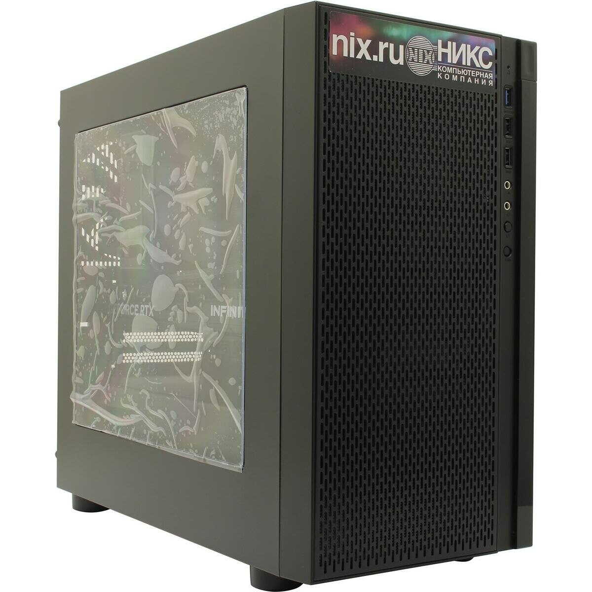 Никс X6000M/PREMIUM Z0928381 Core i5 14400F/32 ГБ/1 x 2 Тб SSD/1 x 2 Тб HDD/GeForce® RTX 5070