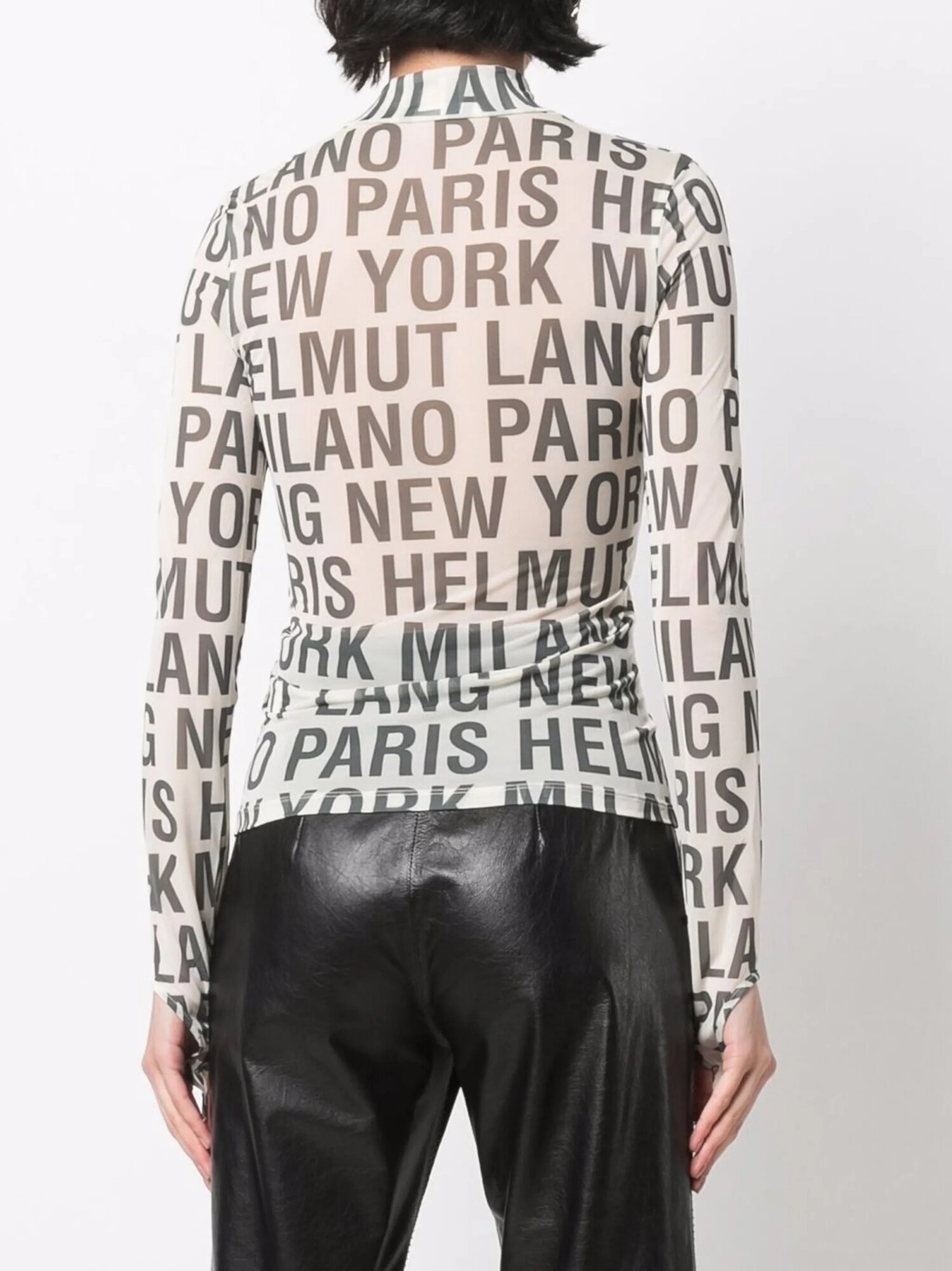Топ Helmut Lang, размер 2, white — фото 1