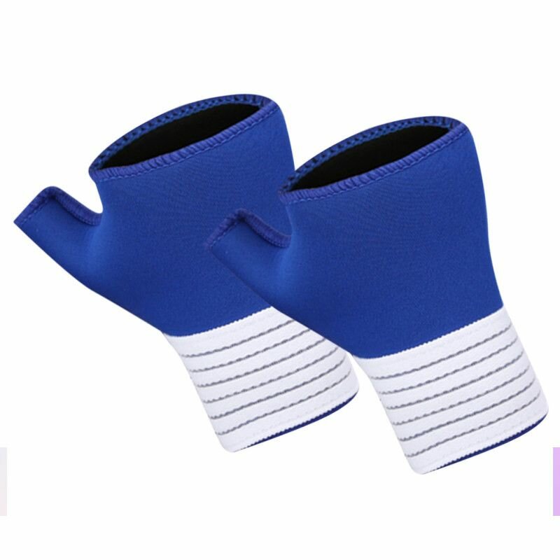 Компрессионные перчатки Mitten, поддержка запястья и большого пальца, волейбольный защитник, дышащая повязка, размеры 14.00X9.00X1.00 см, неопрен Miss Fitness