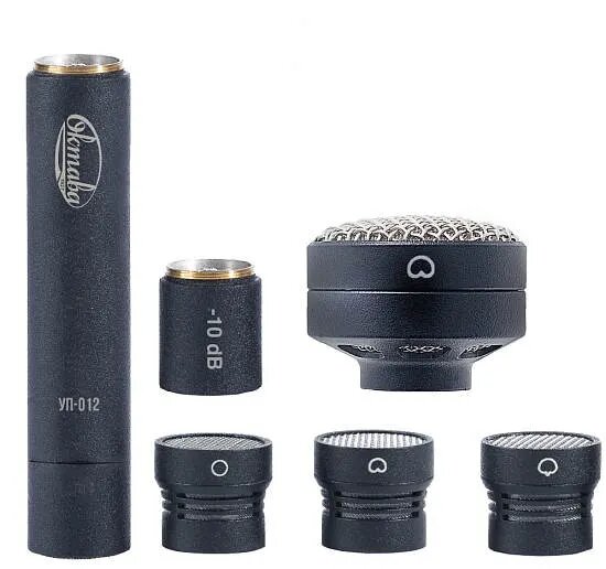 Микрофон Октава МК-012-20 (черный, в деревянном футляре)