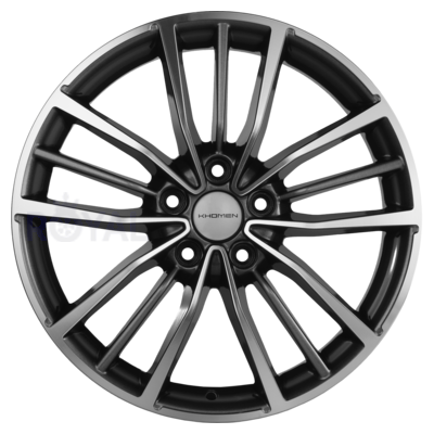 Литой колесный диск Khomen Wheels KHW1812 (Haval Dargo) 7x18/5x114,3 ET40 D66,5 Gray-FP