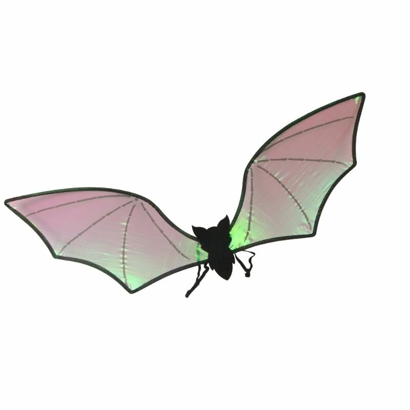 Крылья летучей мыши - черные