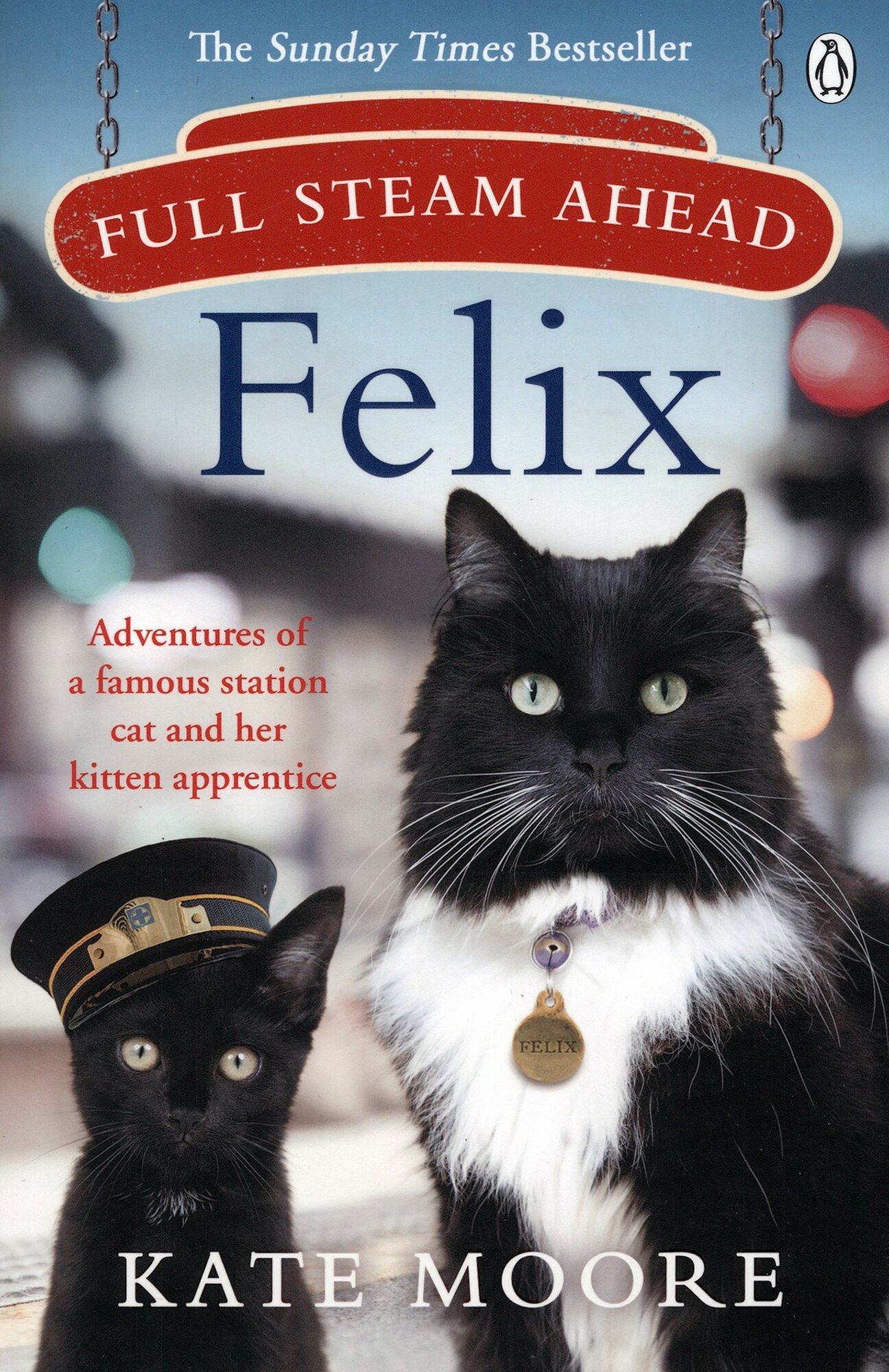 Full Steam Ahead, Felix. Adventures of a famous station cat and her kitten apprentice / Книга на Английском