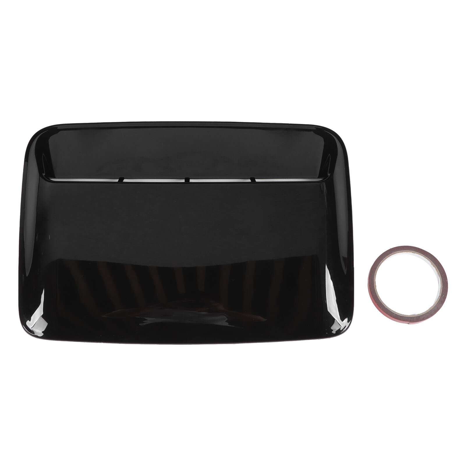 Универсальный чёрный глянцевый чехол на капот для модификации автомобиля, сменный воздухозаборник, аксессуары для внешнего стайлинга