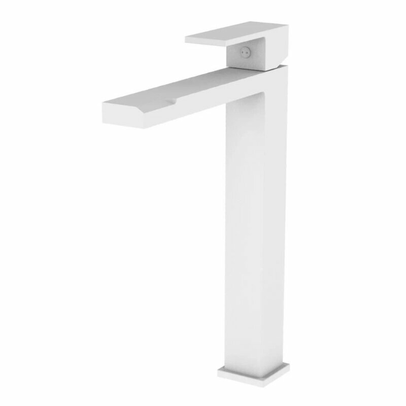 Смеситель для раковины высокий Knotlor KN-24/WY, белый