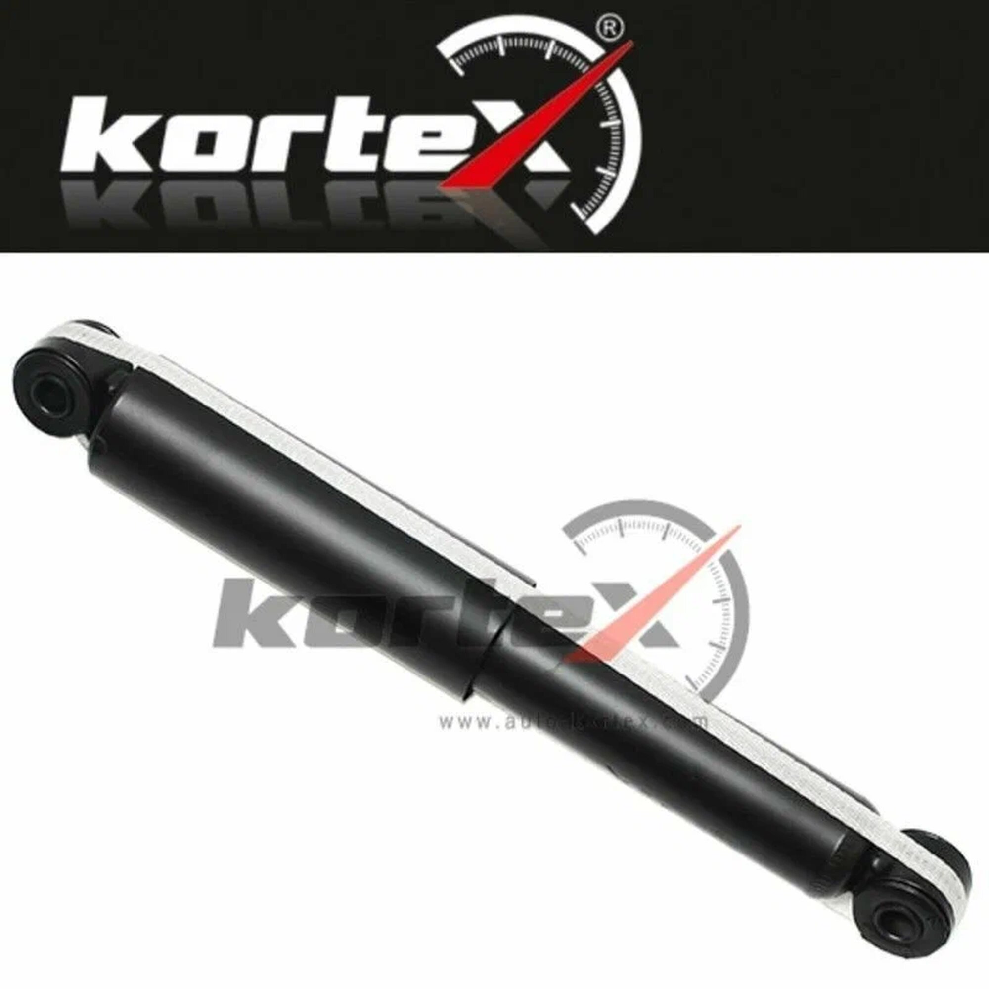 Амортизатор KORTEX KSA904STD, для Daewoo Matiz 1998-2005, задний, металл, черный