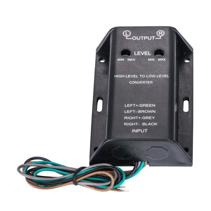 Преобразователь высокой мощности автомобильного усилителя в низкую