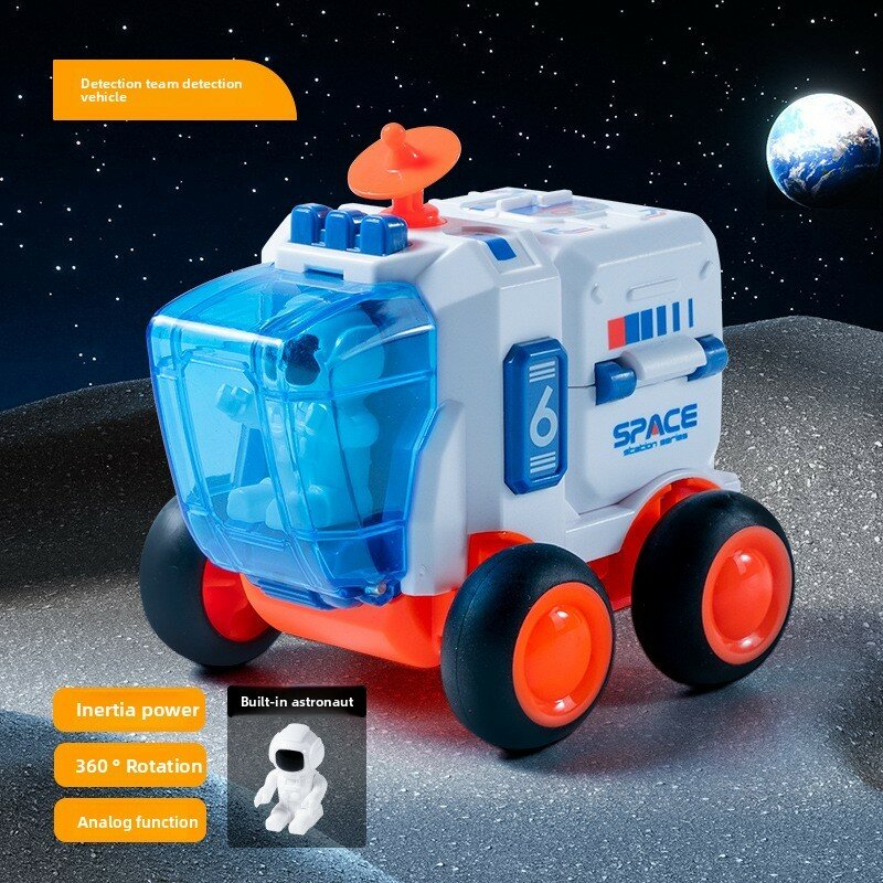 Space exploration spaceship inertial toy for curious toddler brain and emotion growth, no manufacturer part number