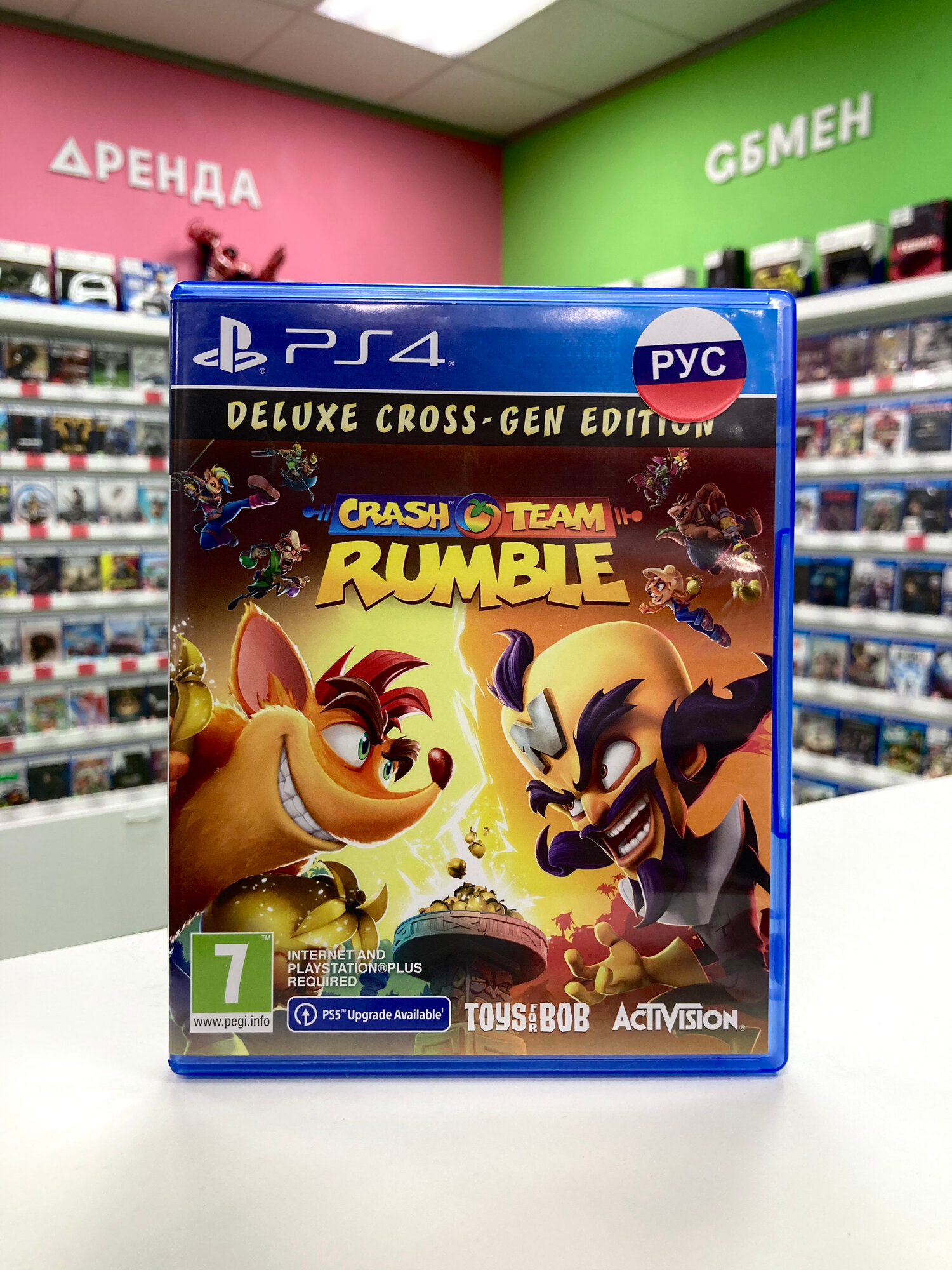 PS4 Crash Team: Rumble Deluxe Edition б/у