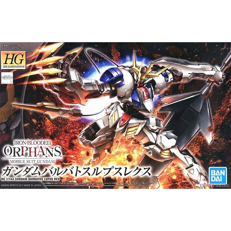 Bandai Gundam HG Bael Barbatos Lupus Rex Gusion Rebake Flauros Ryusei Go Kimaris Vidar модель Белый, Barbatos Lupus Rex