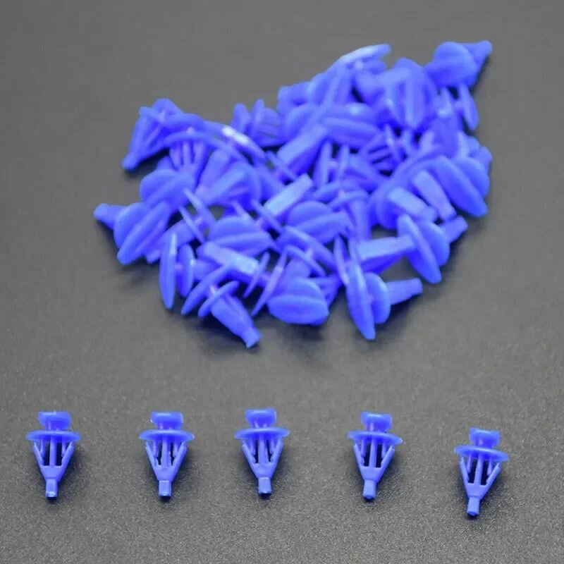 Клипсы крепления уплотнителей дверей, багажника, капота 100шт.