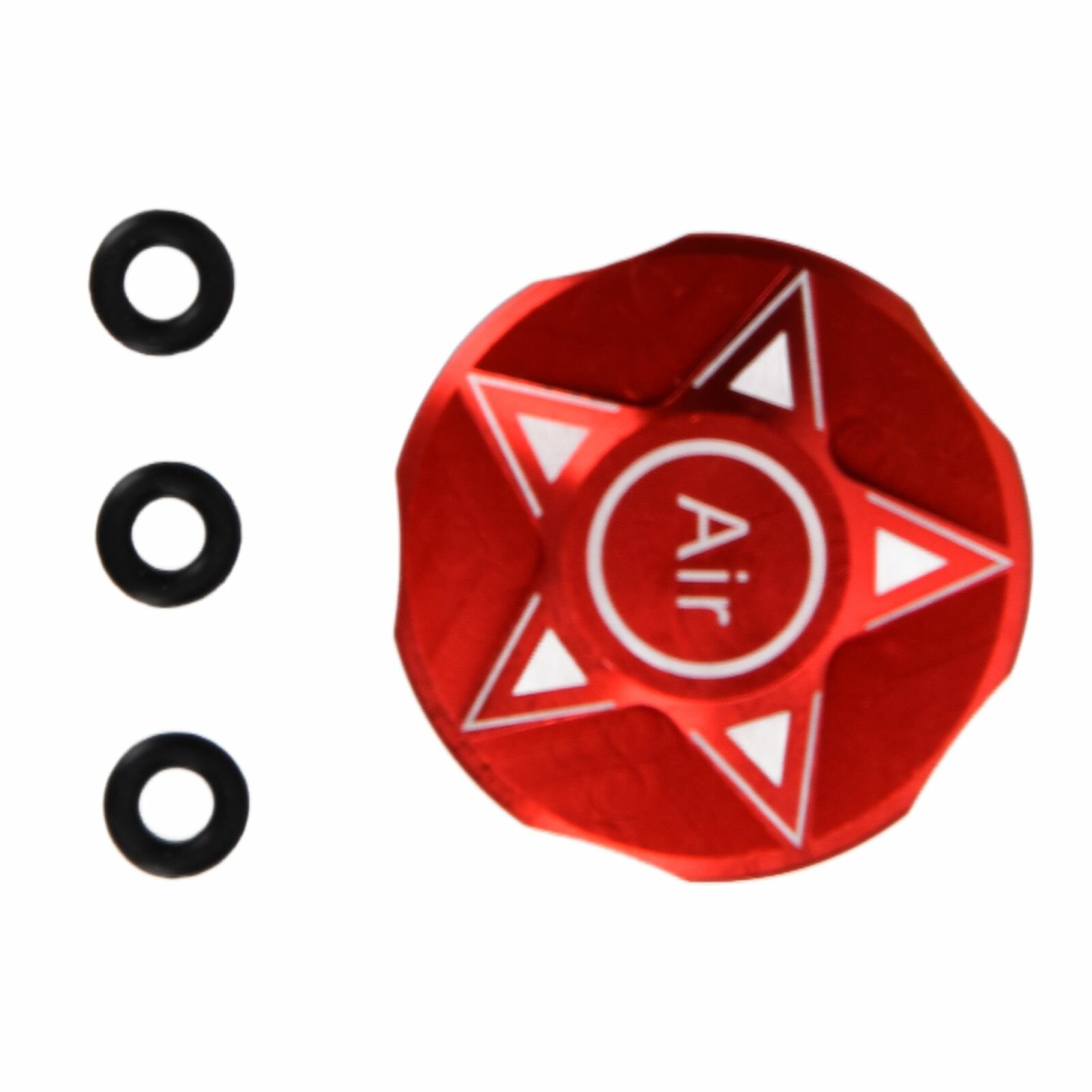 Амортизатор горного велосипеда передняя вилка плечевая крышка из алюминиевого сплава красного цвета