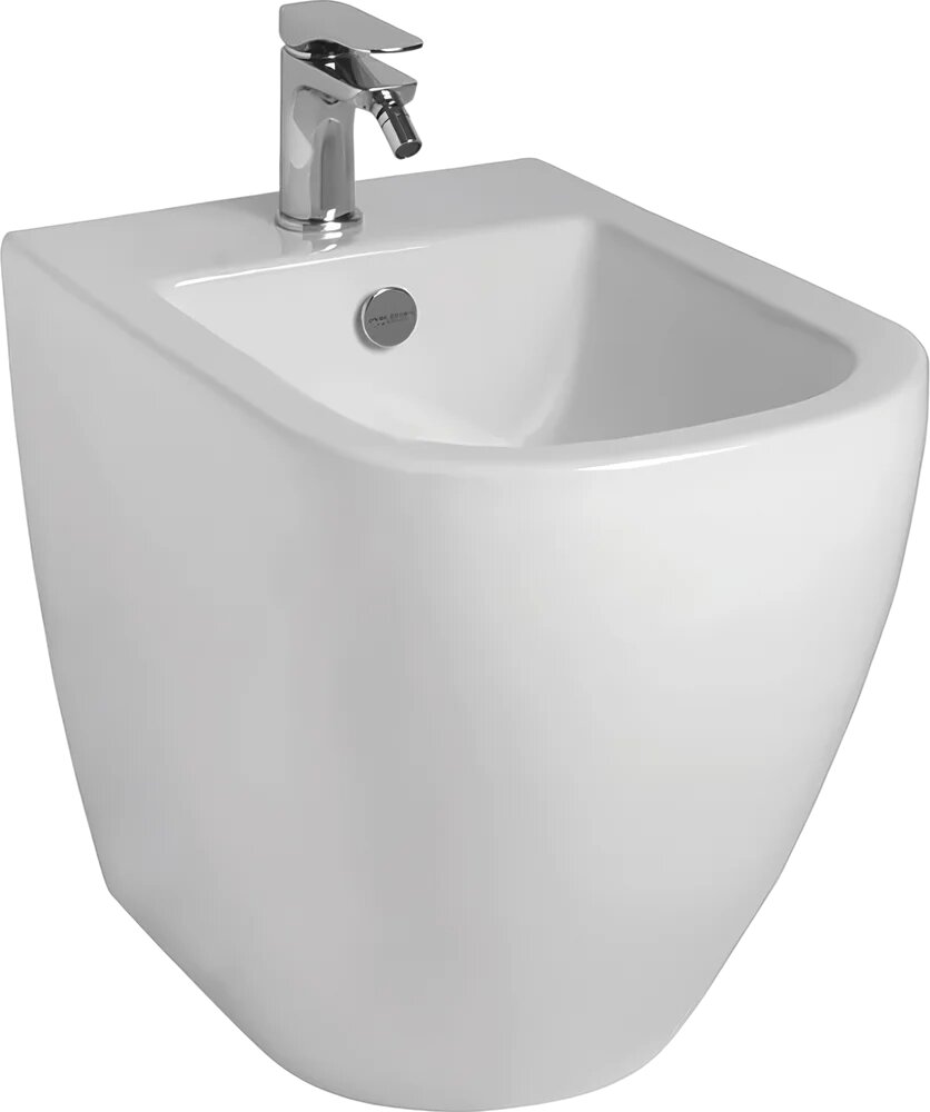 Биде напольное ArtCeram Faster FSB002 01 00 глянцевое белое