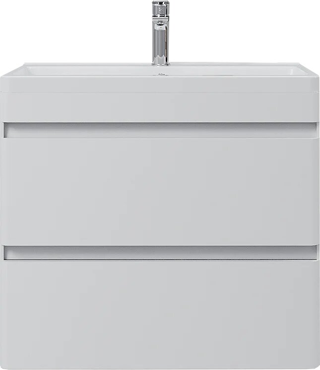 Тумба с раковиной Style Line Атлантика 70 Люкс Plus, подвесная, антискрейч