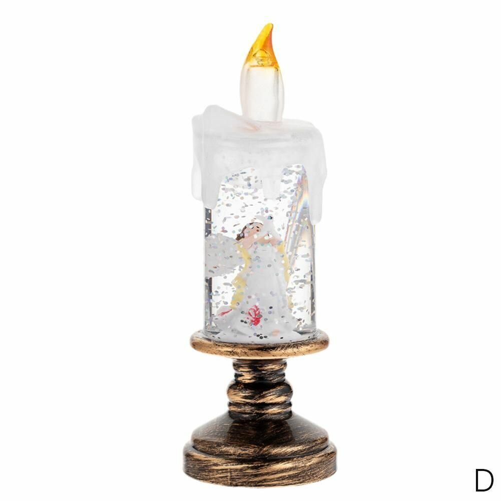 Декоративная светодиодная рождественская свечка